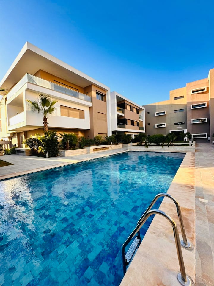 Appartement Cosy Avec Piscine, Proche Plage - Taghazout