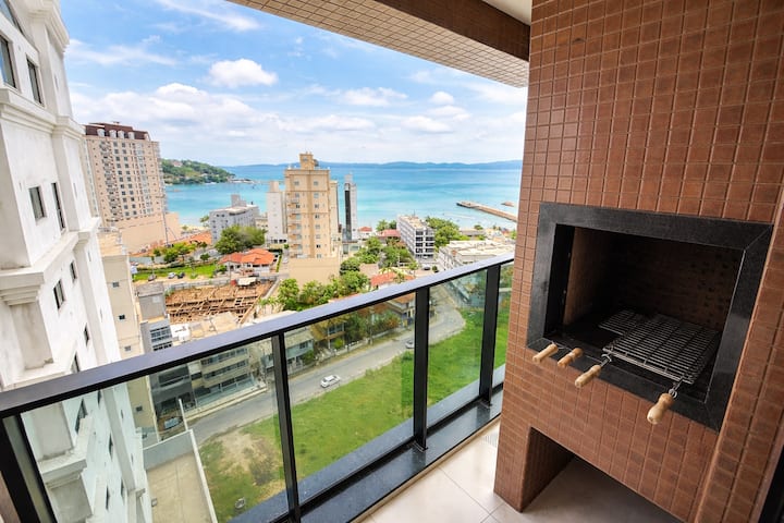 Flat C/ Piscina E Vista Mar A 280m Da Praia - Itapema