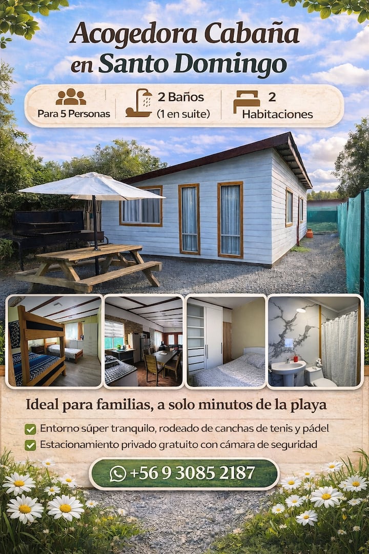 Cabaña Santo Domingo - Santo Domingo, Chile