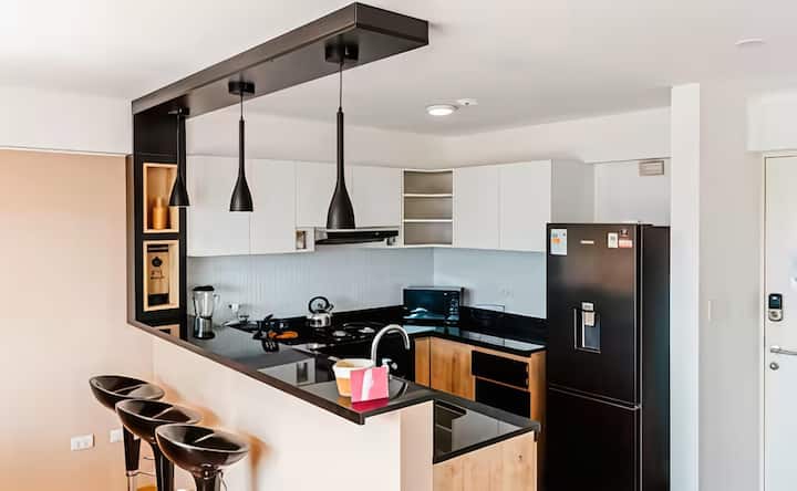 Moderno Flat 3bed/2b A 5 Min De Miraflores - Peru