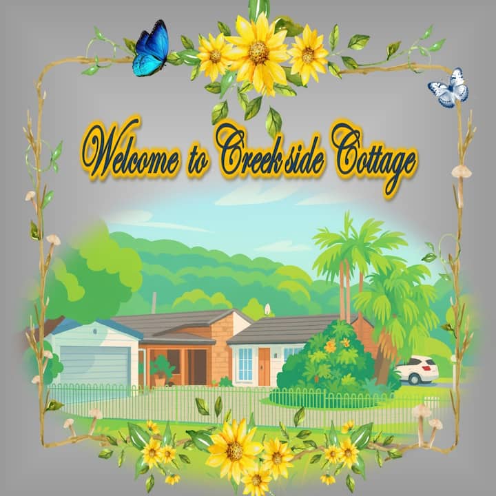 Creekside Cottage - Private Studio | Mountain View - Coffs Harbour