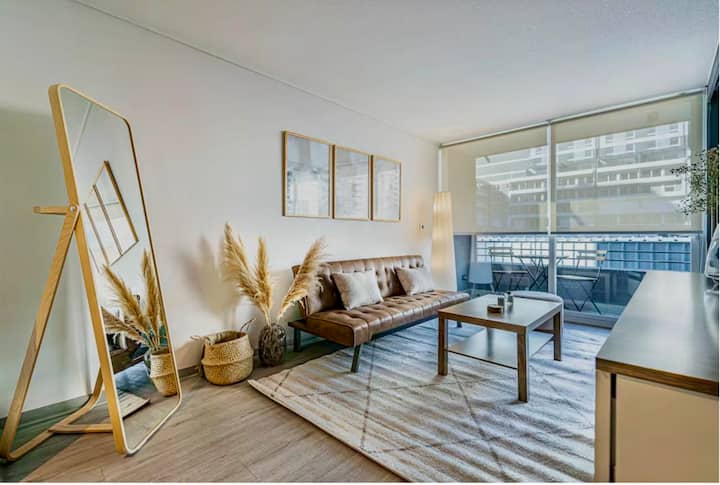 Estacionamiento, A. Condicionado, Metro, Céntrico. - Recoleta, Chile