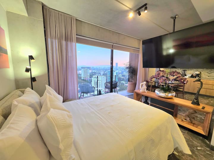 Urban | Lujoso Departamento Con A/a - Mexico