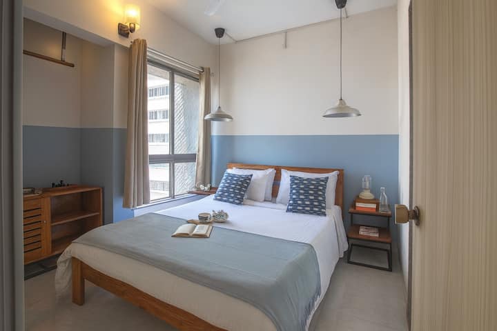 Comfy 1bhk |Bke D 1203 |Ac, Smart Tv Wifi |Nook&co - Mumbai