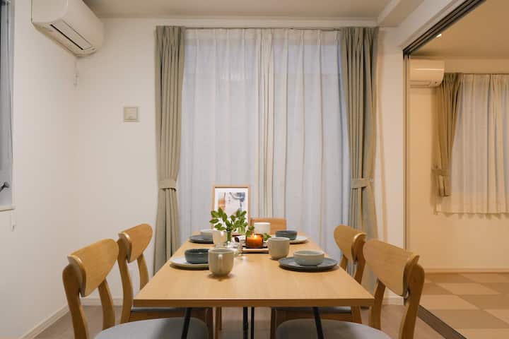 Isshuku-三层独栋住宅｜安静｜可容纳13人｜距离新宿8分钟｜靠近初台站｜new Open - 渋谷区