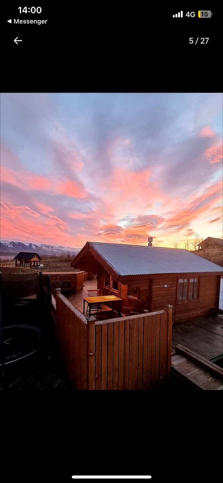 Small Cabin Across Akureyri With A View! - Iceland