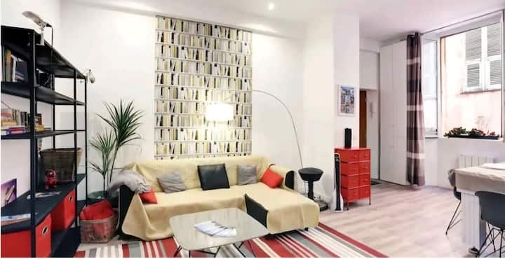 Grand Appartement Au Cœur Du Vieux Nice Ac Wifi - Villefranche-sur-Mer