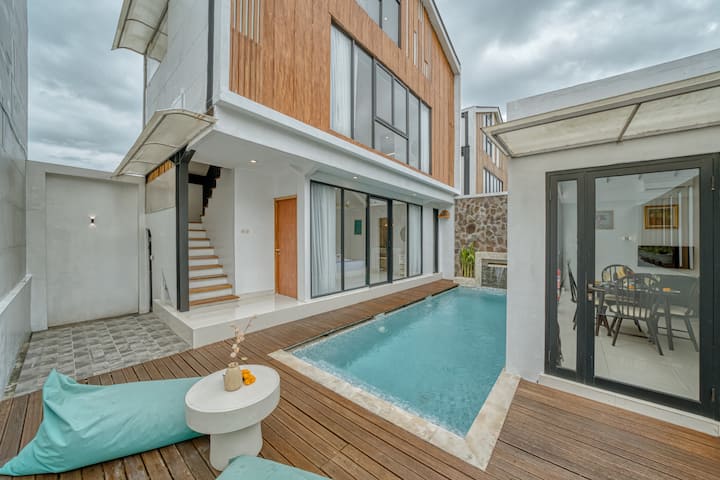 Contemporary 2bd Villa W/ Pool Near Nuanu & Luna - Australia