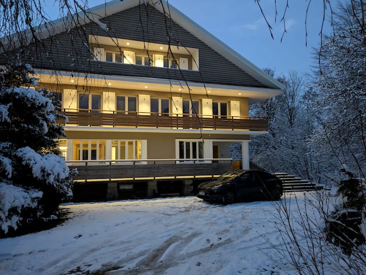 La Maison Du Parc 8 Personnes Piscine Spa - La Bresse