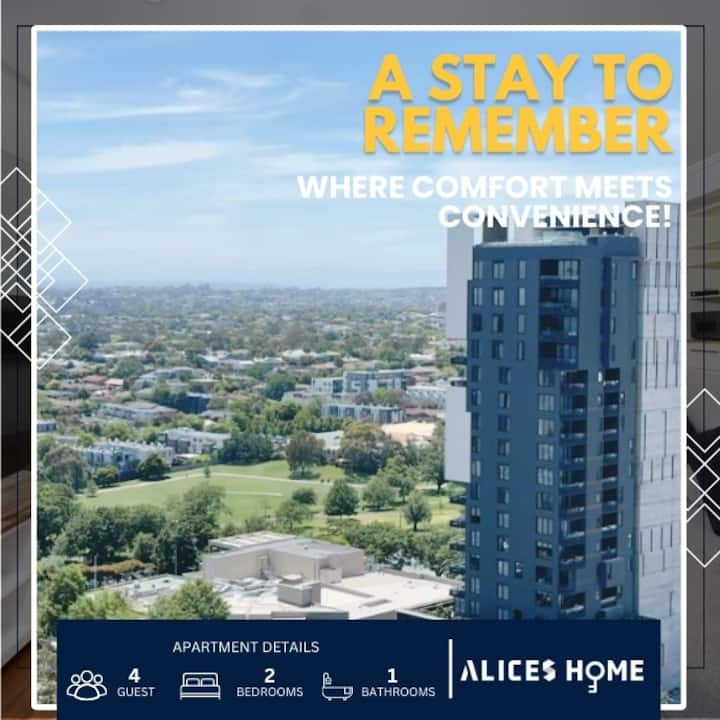 Modern 2br Unit In Whitehorse | Free Parking - Box Hill