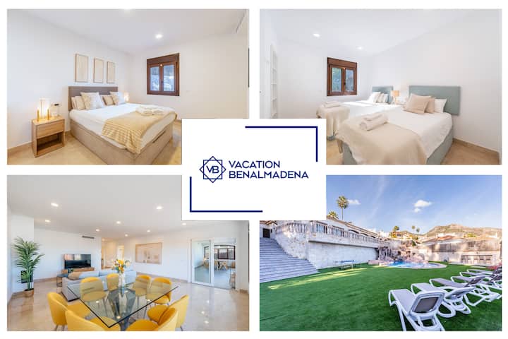 Vb Pradera 4br Premium Villa Seaviews - Benalmádena