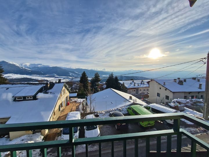 Appartement T3 Centre Font-romeu Vue Panomarique - Font-Romeu-Odeillo-Via