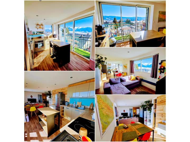 Le Nid D'aigle : Appartement T3 Centre Font-romeu - Font-Romeu-Odeillo-Via