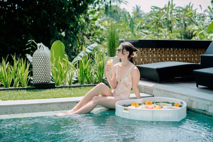 Rare 20%off Private Villa Ubud Forest & River View - Ubud