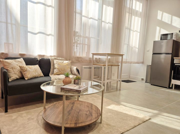 T2 Design Hyper-centre - Place Chavanelle à 2 Min - Saint-Étienne