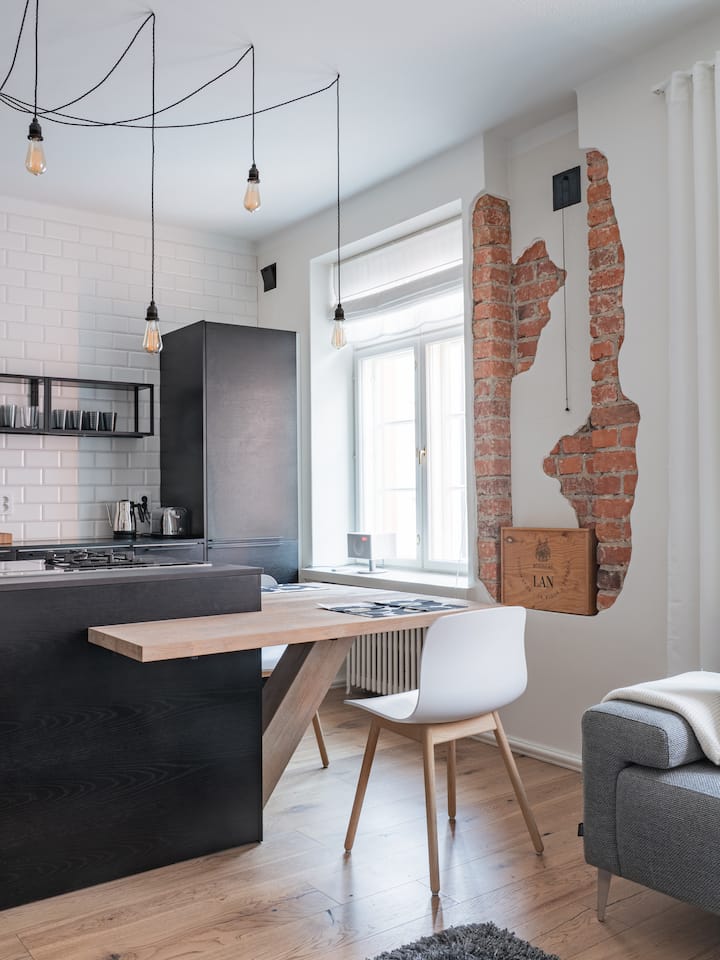 Modern Design Apartment In City Center - Tampere