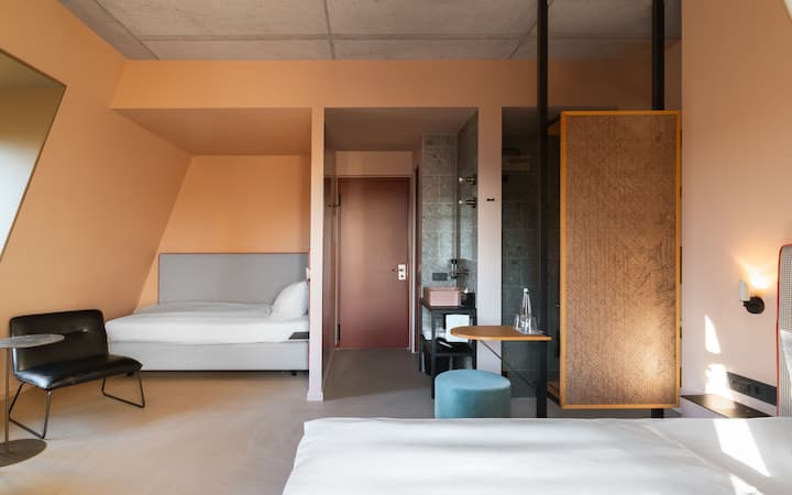 Hotel Miano By Limehome | Twin Room - Munich