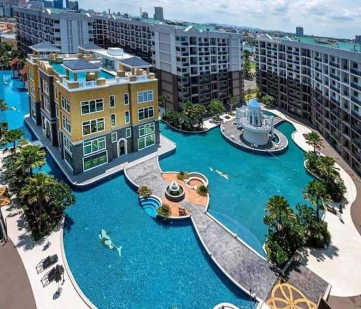 Arcadia Beach D | Pool, Sauna, Gym | Wifi | Clean - Pattaya City