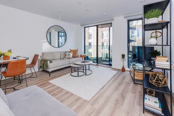 (W41)modern 1 Bed Flat In Wembley+wi-fi (Sleeps 4) - Ruislip