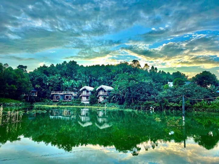 Phòng Bungalow Khép Kín Có Ban Công đIều Hoà - Vũ Linh