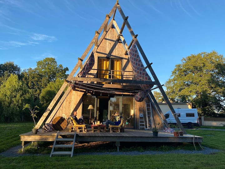 Maison En A, En Pleine Nature En Bretagne ! - Redon