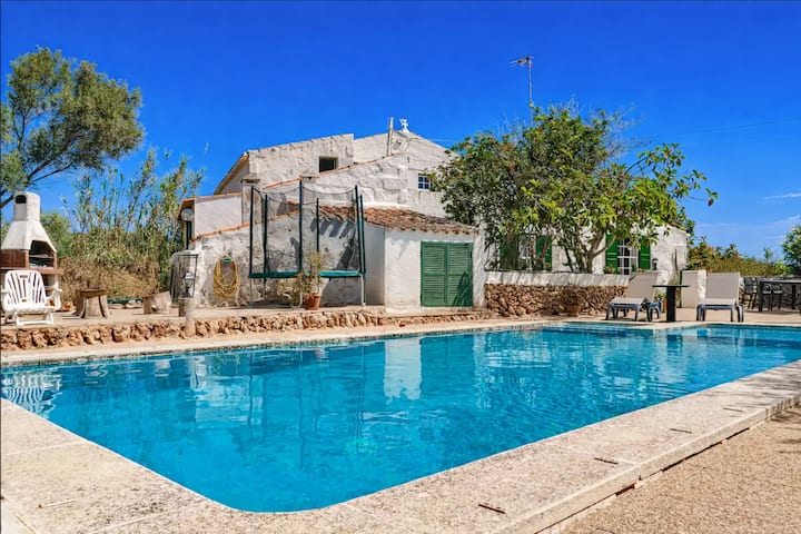 Casa De Campo Menorquina Auténtica En Calma Total - Mahón