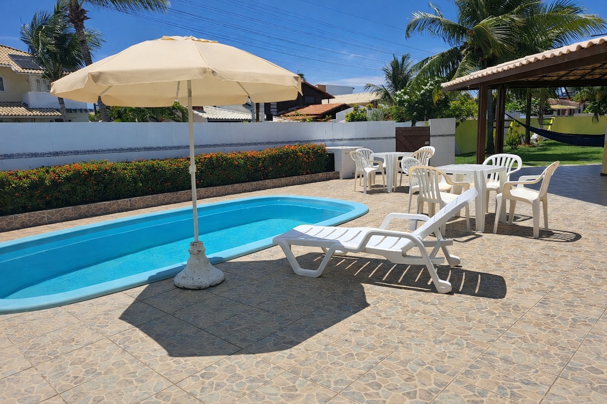 House with swimming pool in Jacuípe, facing the sea. - Houses for Rent ...