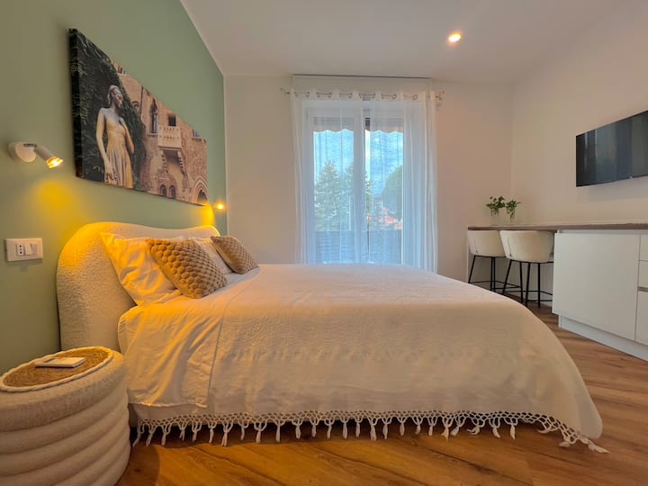 5stars| Fuga Romantica Con Balcone| Day Use - Verona