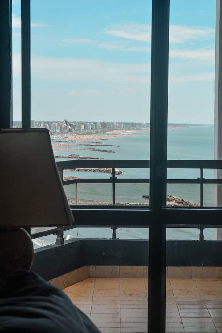 Semipiso Vista Al Mar Con Cochera Incl. | La Perla - Mar del Plata