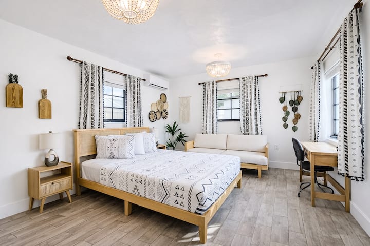 Bo-ho Style Studio For 3 Ppl, Free Parking+laundry - Miami, FL