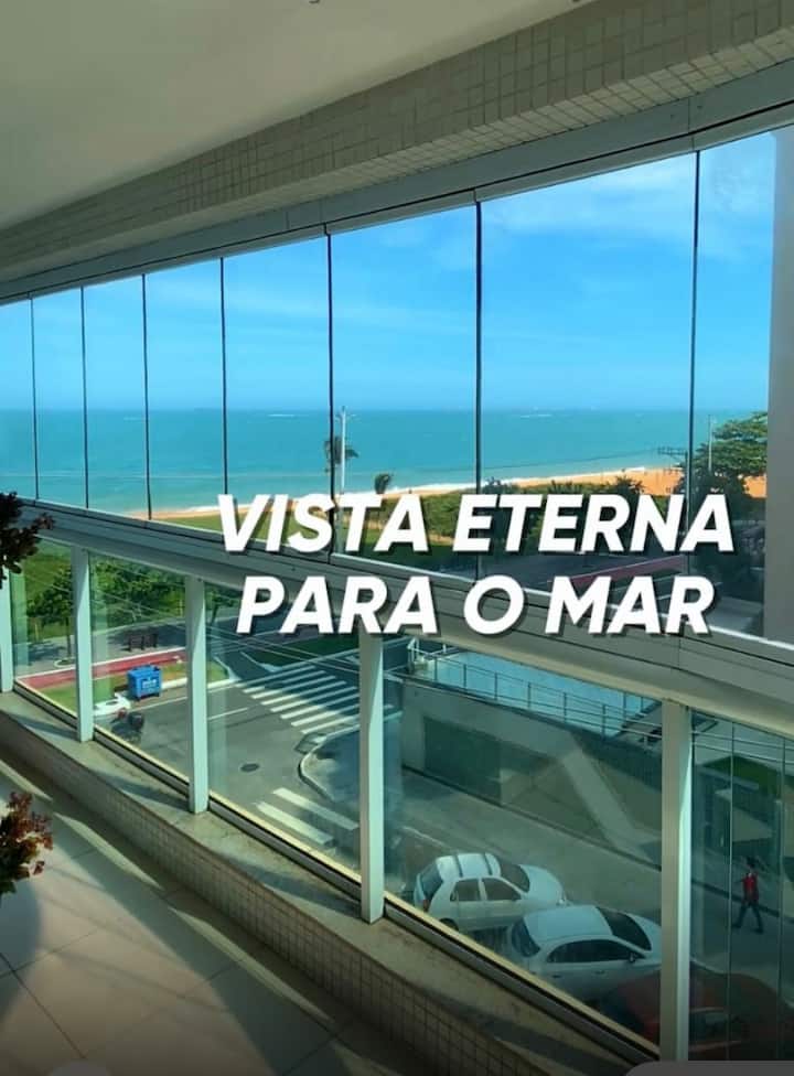 Delícia De Apartamento Frente Ao Mar Da P Da Costa - Vila Velha