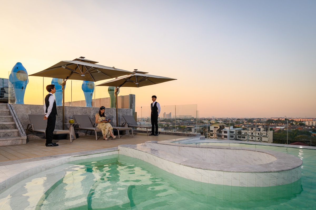 Marquis High-end Boutique Hotel/Standard Twin Room/High-speed WiFi/Full ...