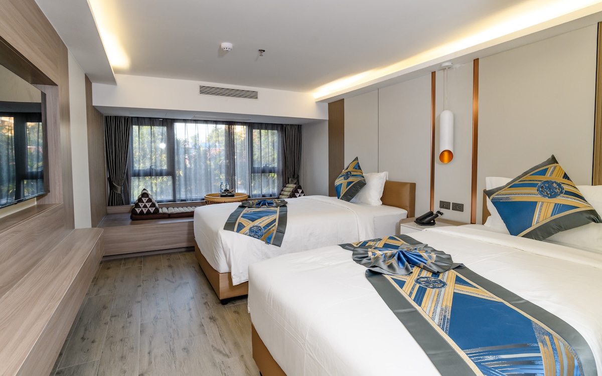 Marquis High-End Boutique Hotel/Standard Twin Bed Room/High-Speed WiFi ...