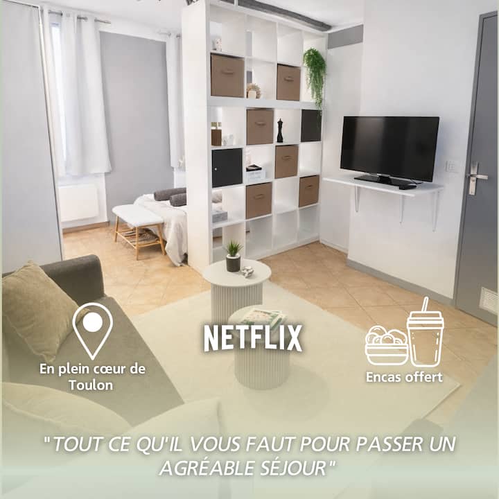 Studio Cosy Et Moderne, Cœur De Toulon - Toulon