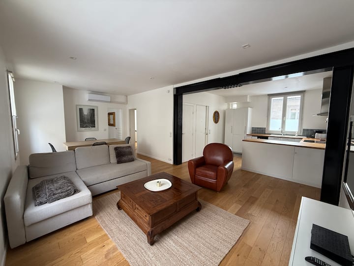 2 Chambres - 7 Min Métro 14 - Direct Louvre Rivoli - Clichy