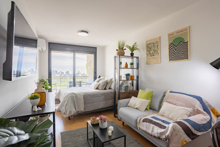 Pleno Ptacarretas | Gym | Gran Vista | Balcón+wifi - Montevideo