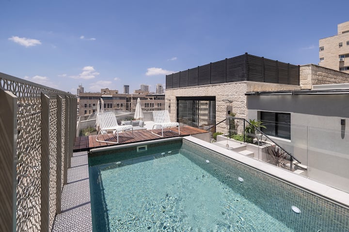 Amazing Pool 4 Bedroom Penthouse In Jerusalem - Jerusalem