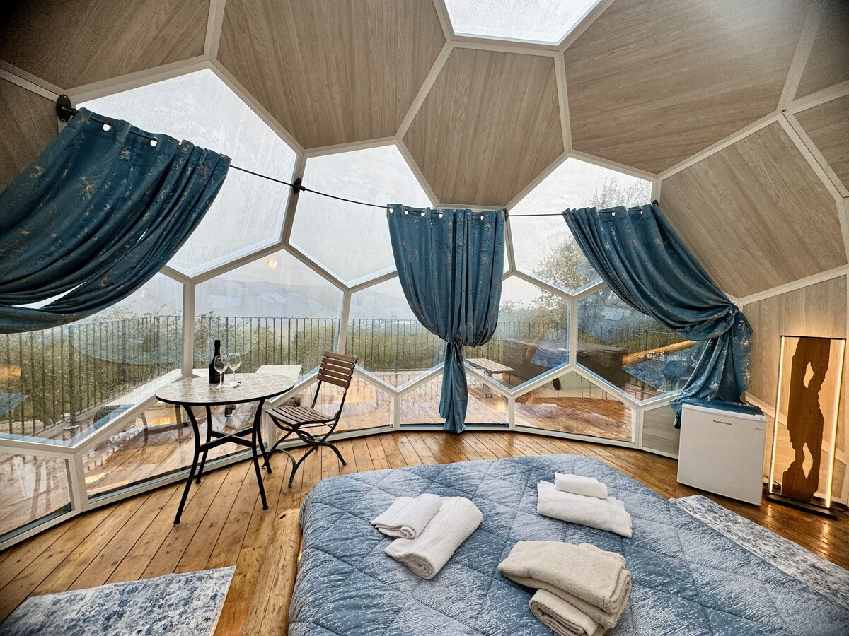 Crystal Dome en The Land Before Time Retreats - Casas domo en renta en ...