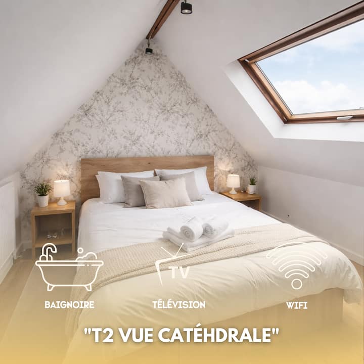 T2 Vue Cathédrale - Amiens