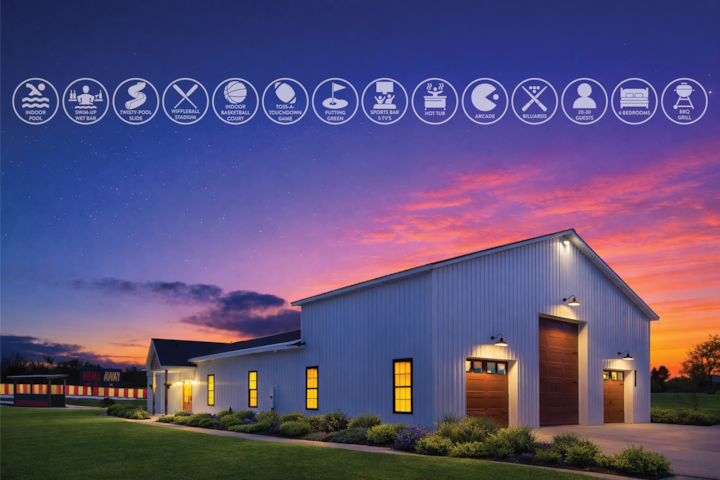 Barnapalooza! Indoor Glass Pool/slide, Sleeps 20+ - Míchigan