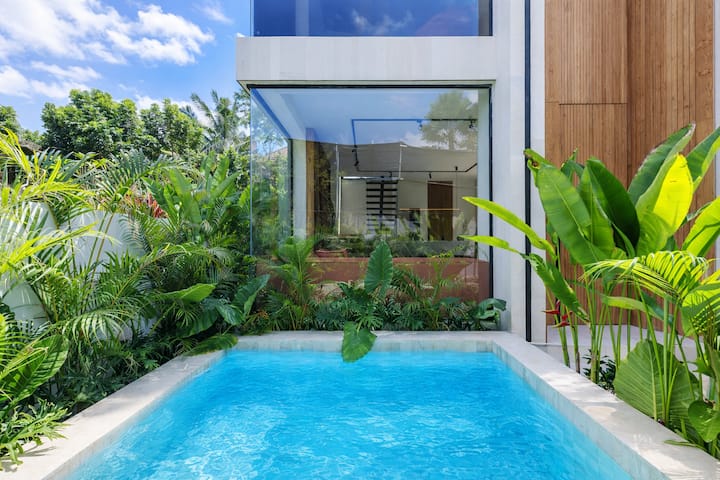 Minimalist 2br Escape In Lush Ubud W Pool & Garden - Ubud