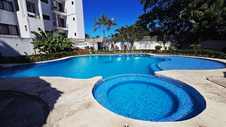 Céntrico Y Amplio Depa Para 8 Personas - Puerto Vallarta