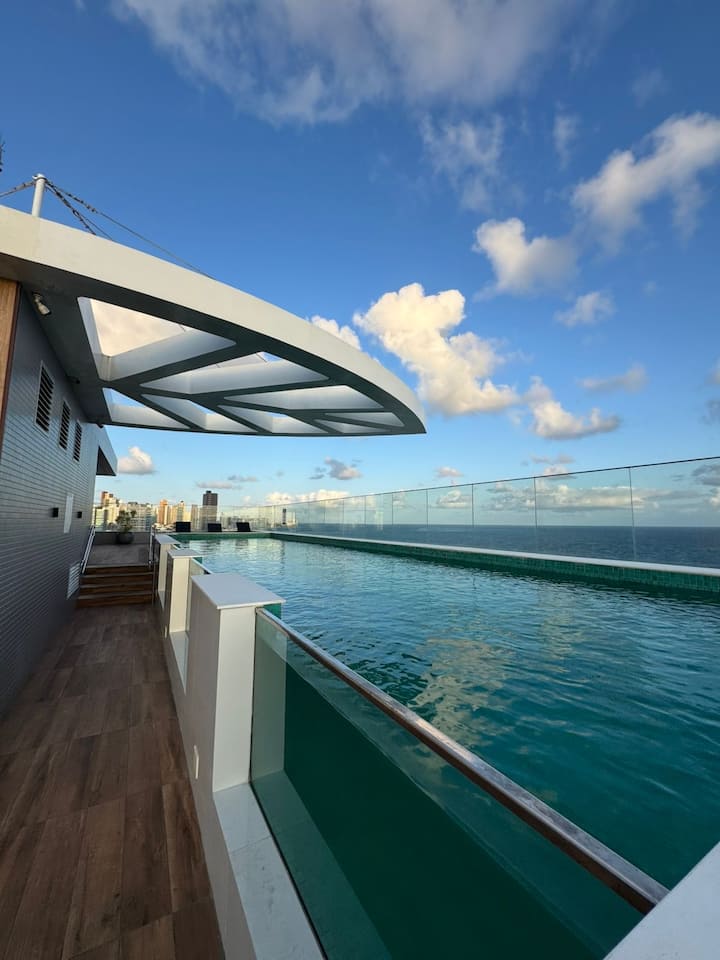 Ap 1307 Vista Mar Farol Da Barra Carnaval Salvador - Barra