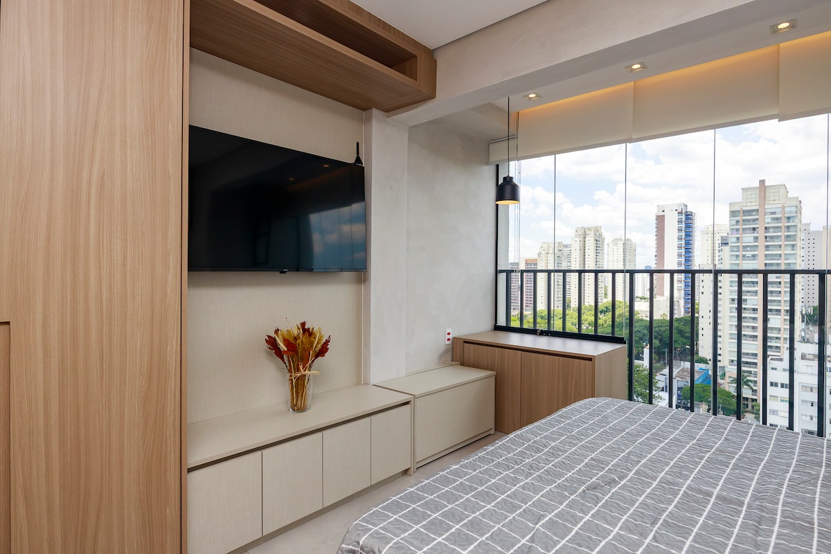 Prime Studio SP | Pool | Gym | Metro | Airport - Flats for Rent in São ...