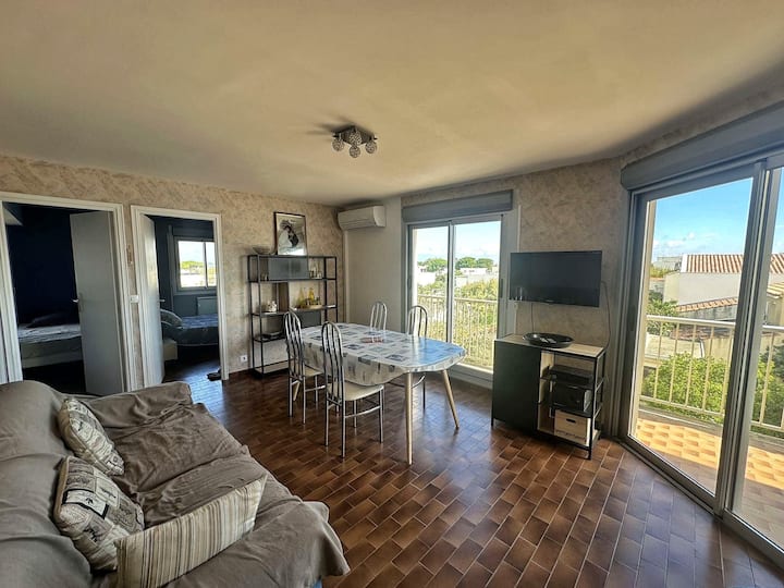 Charmant Appartement T3 à Deux Pas De La Mer - Mauguio