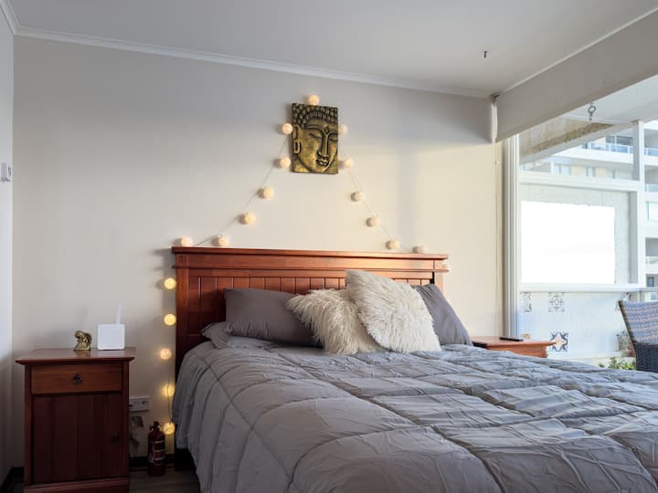 2 Ambientes• Departamento • Vista Mar Y Laguna • 5 - La Serena