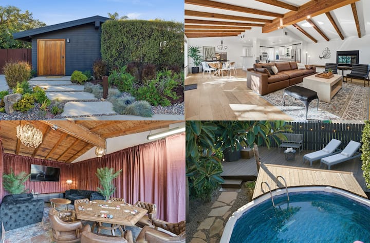 *New* Luxxe Retreat-pool, Hot Tub & Speakeasy - San Diego, CA