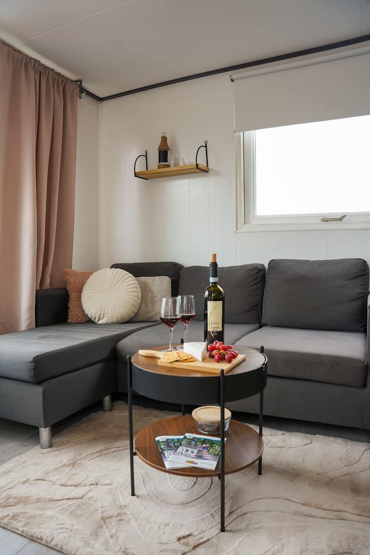 Knusse Stacaravan Met Slaaphut! - Ommen