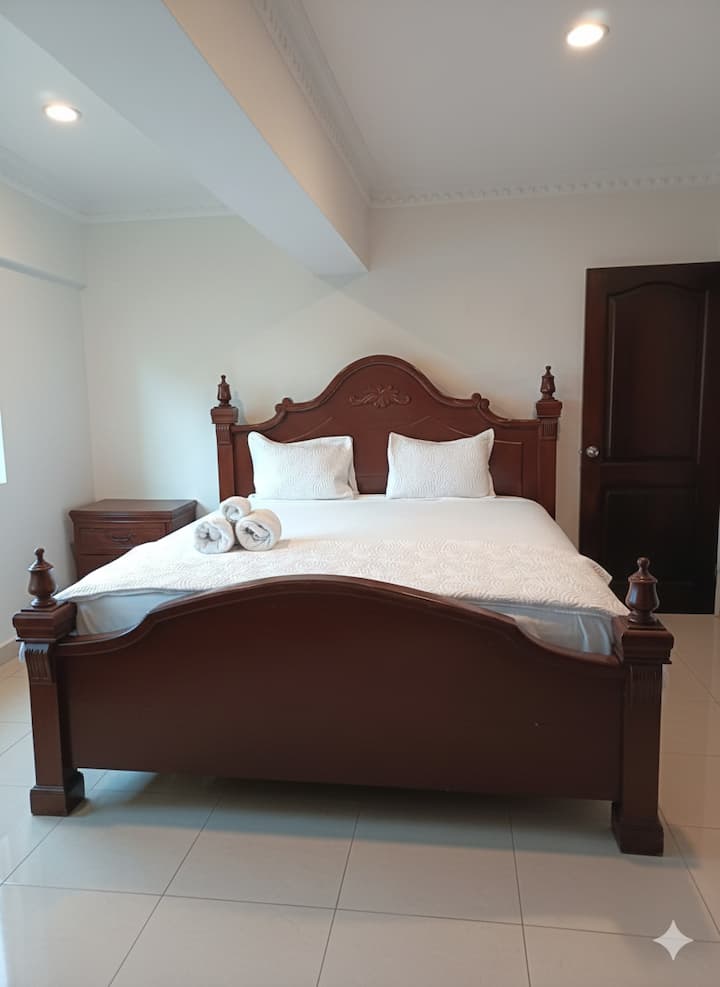 Tranquilo Apartamento De Una Habitación Con Balcón - Santo Domingo