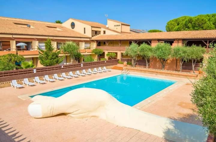 Appartement Climatisé, Résidence Du Golf, 5 Pers - Saint-Cyprien